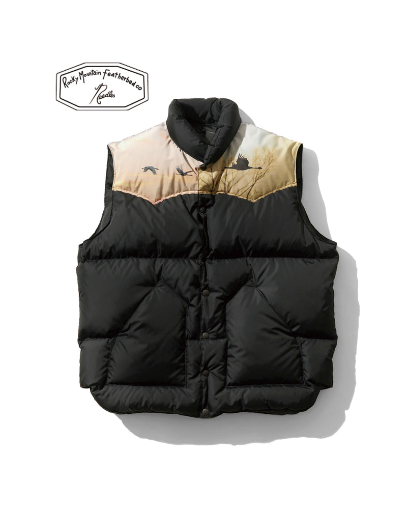 Needles Crane Yoke Down Vest